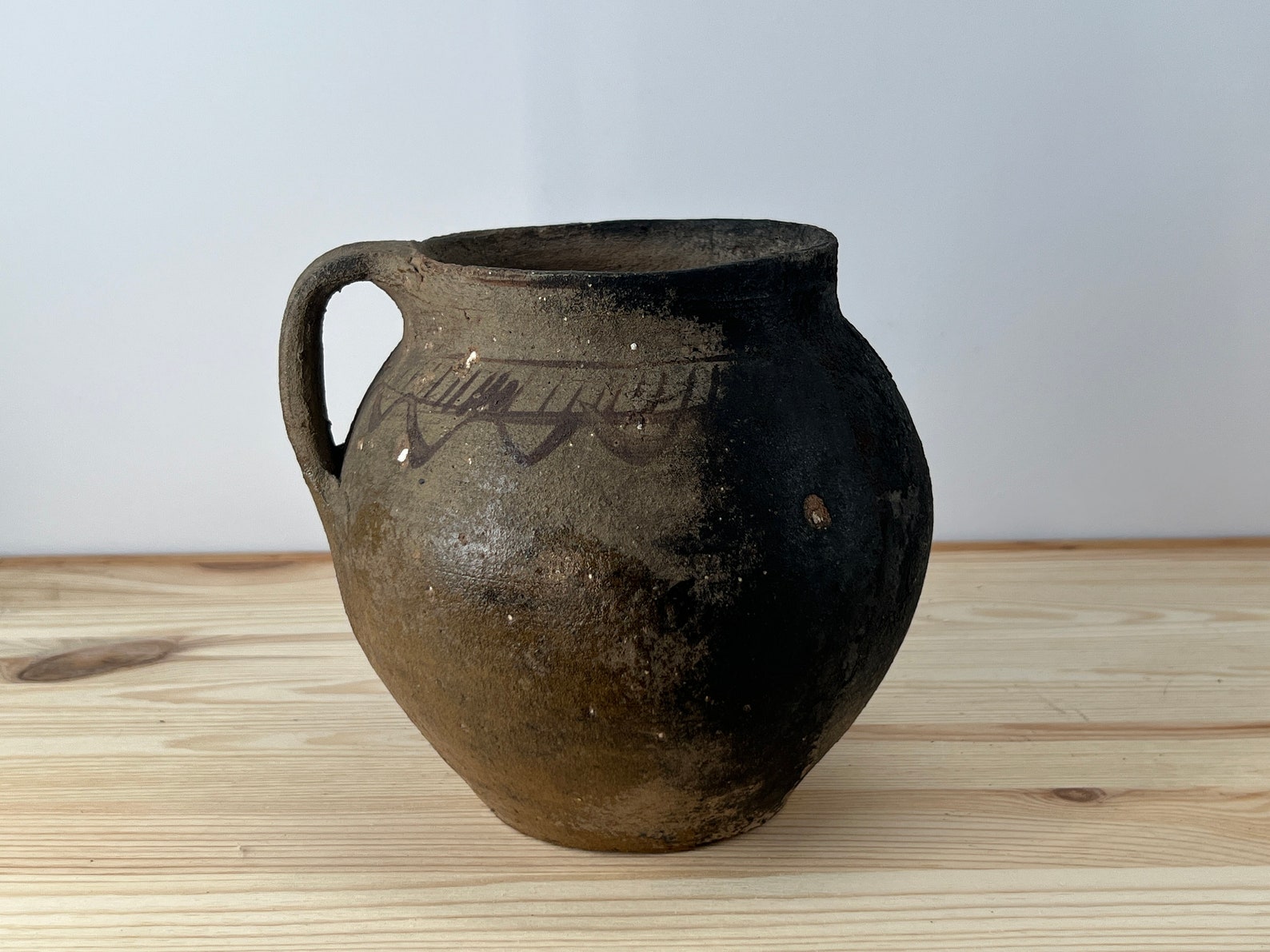 Ancient Clay Pot Antique Clay Vessel Rustic Ceramic Bowl - Etsy