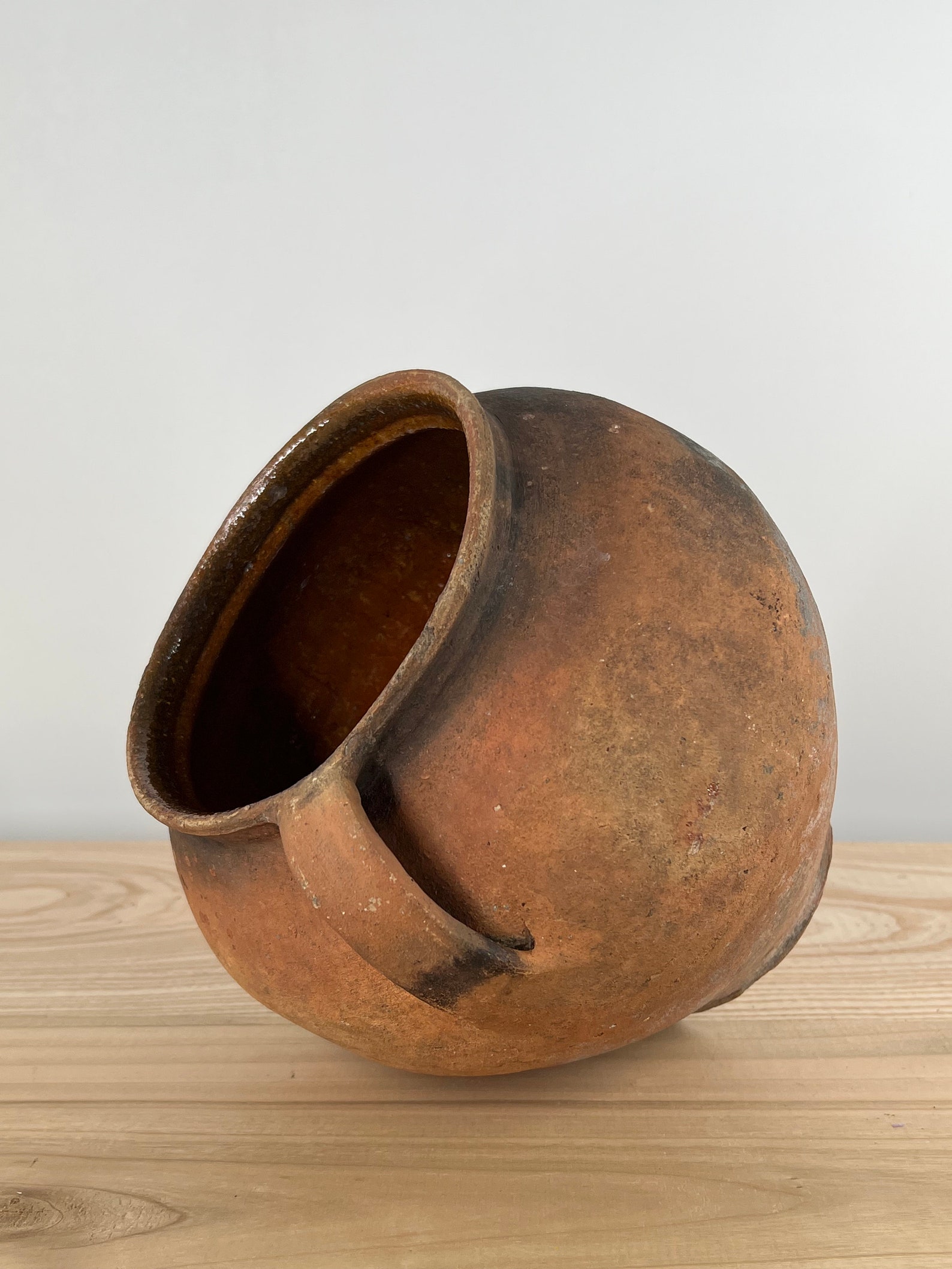 Ancient Clay Pot, Antique Clay Vessel, Rustic Ceramic Bowl, Pottery Jug ...