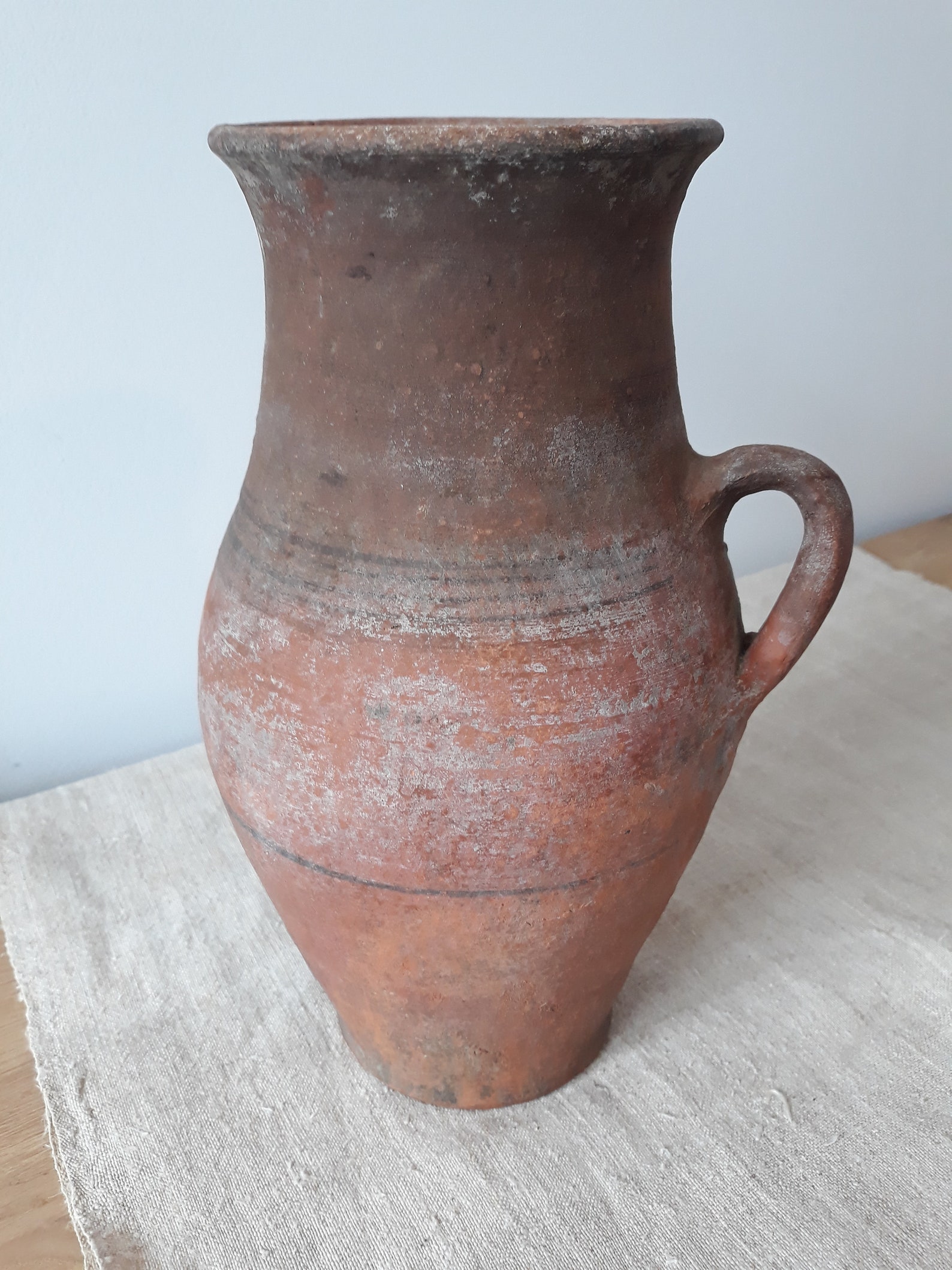 Ancient clay pot Antique clay vessel Rustic ceramic bowl | Etsy