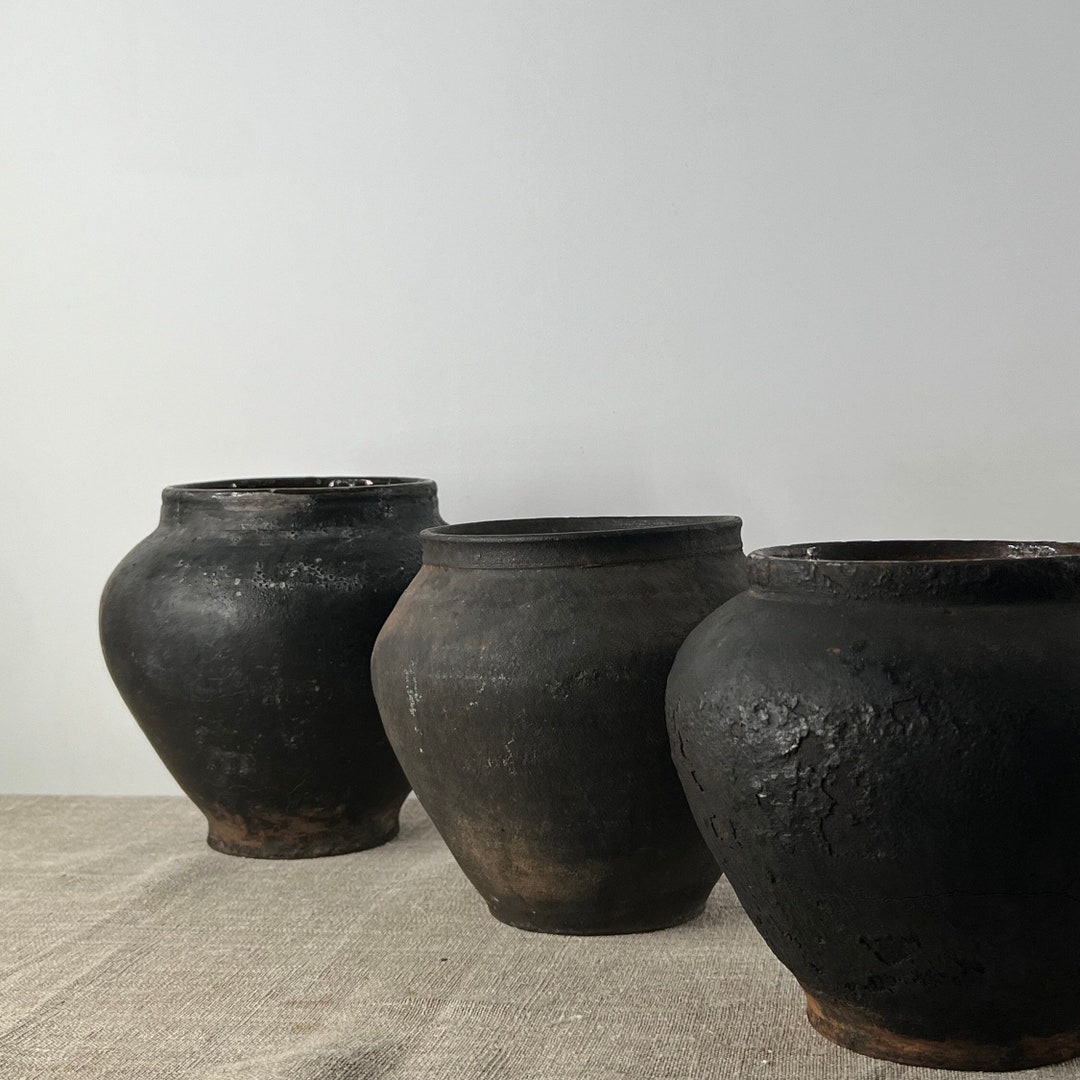 Ancient Clay Pot, Antique Clay Vessel, Rustic Ceramic Bowl, Pottery Jug ...