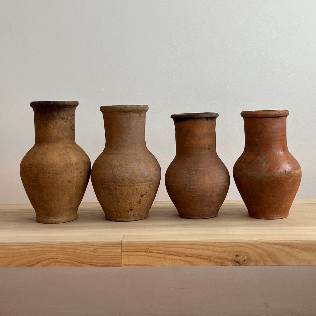 Ancient Clay Pot, Antique Clay Vessel, Rustic Ceramic Bowl, Pottery Jug ...