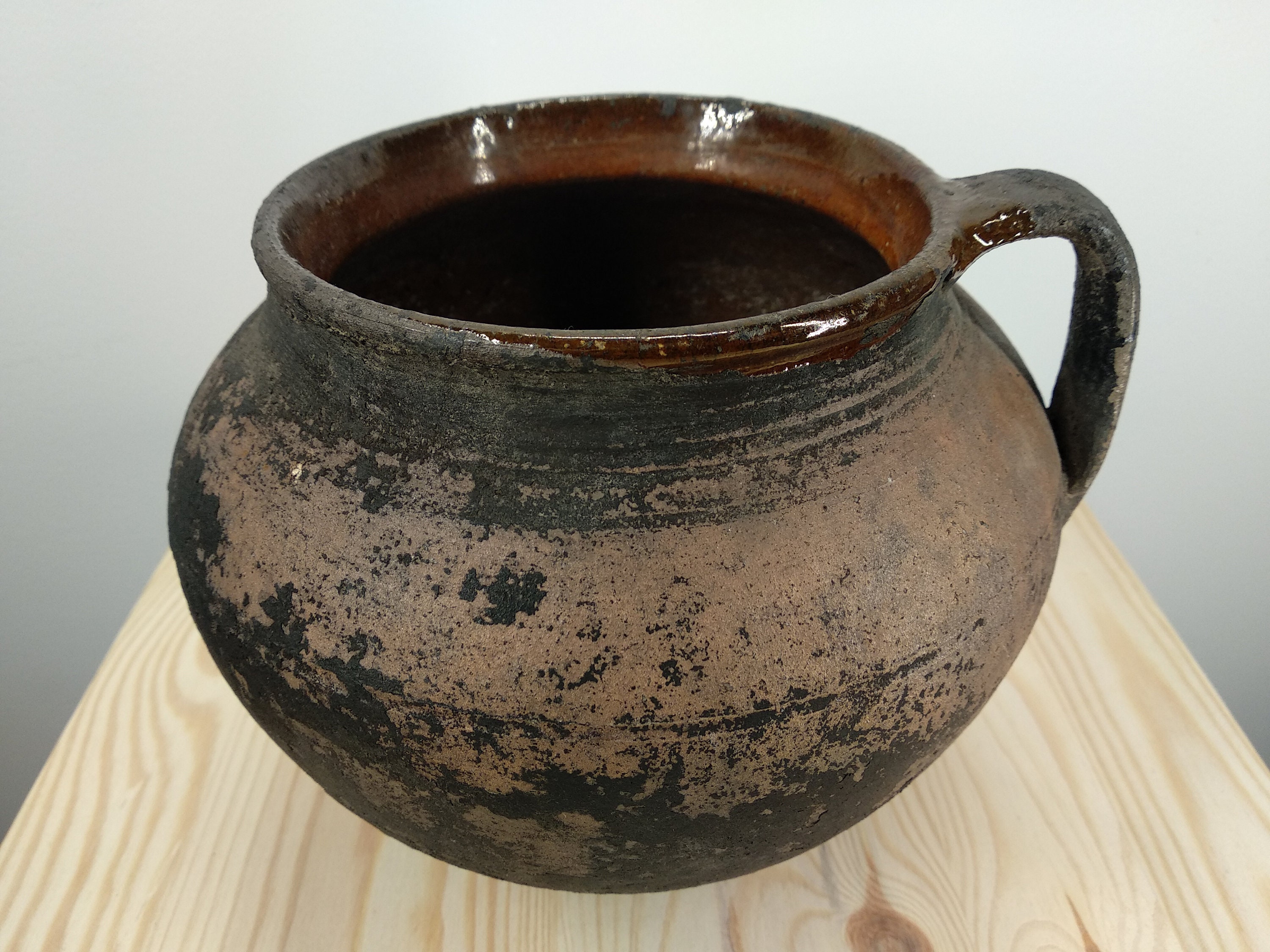 Ancient Clay Pot Antique Clay Vessel Rustic Ceramic Bowl | Etsy