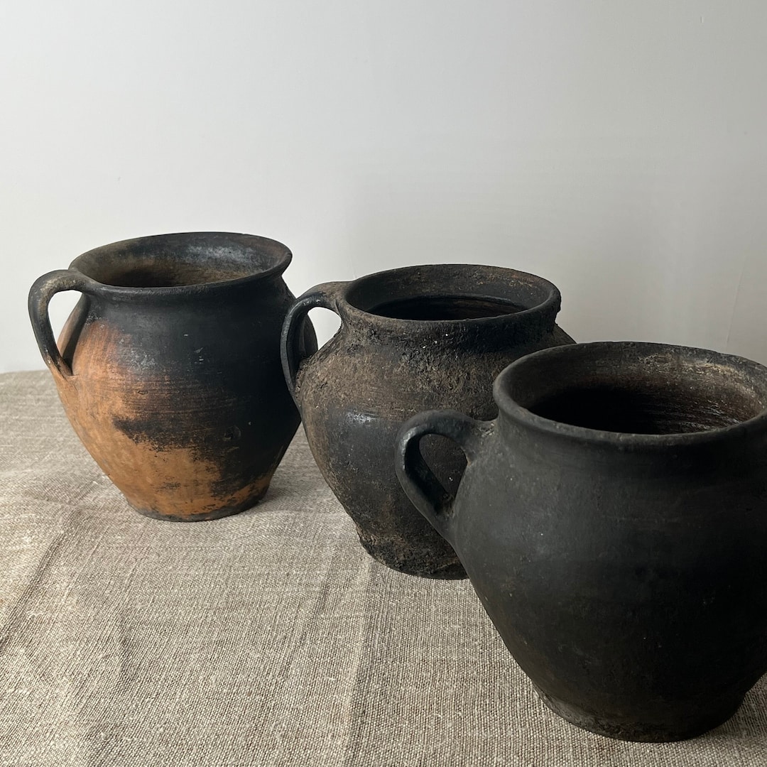 Ancient Clay Pot Antique Clay Vessel Rustic Ceramic Bowl - Etsy
