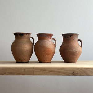 Ancient Clay Pot, Antique Clay Vessel, Rustic Ceramic Bowl, Pottery Jug ...
