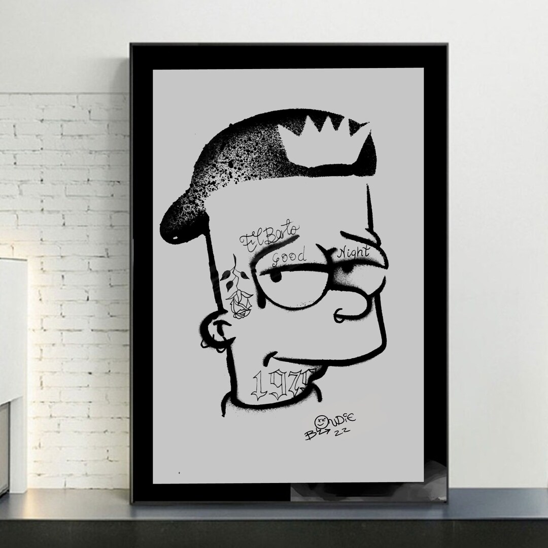 Bart the Simpsons Limited Art Print - Etsy