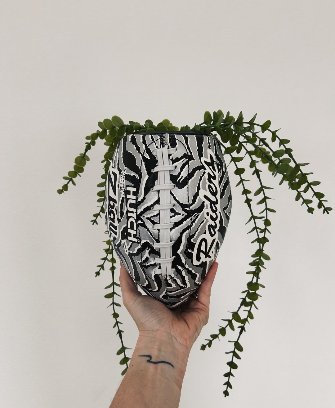 Las Vegas Raiders Football / Las Vegas Raiders / Football Planter With ...