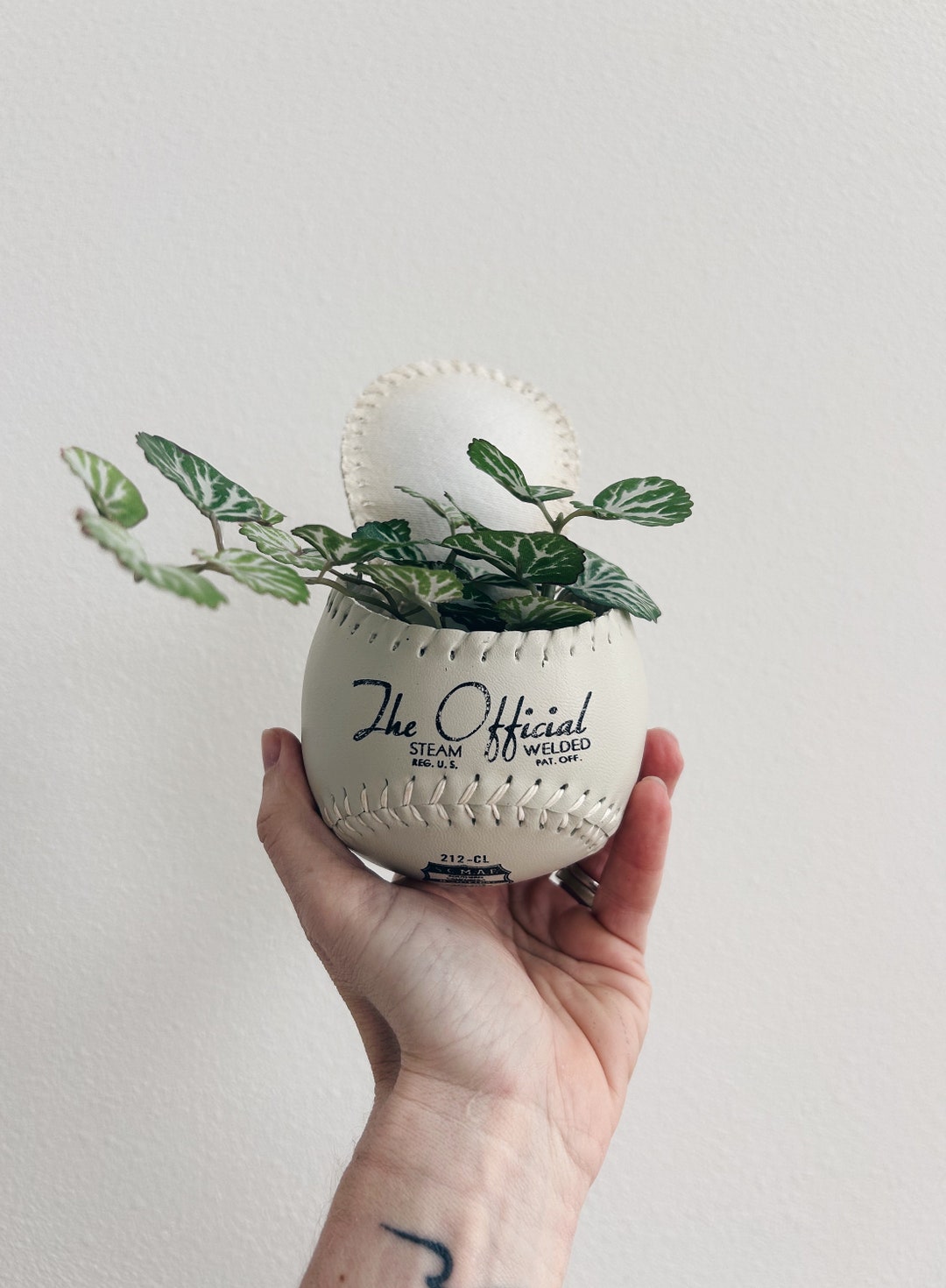 Softball Planter / Debeer Softball / Softball Gift / Vintage Softball ...