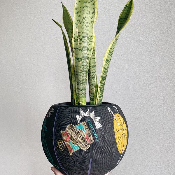 Basketball Planter - Etsy
