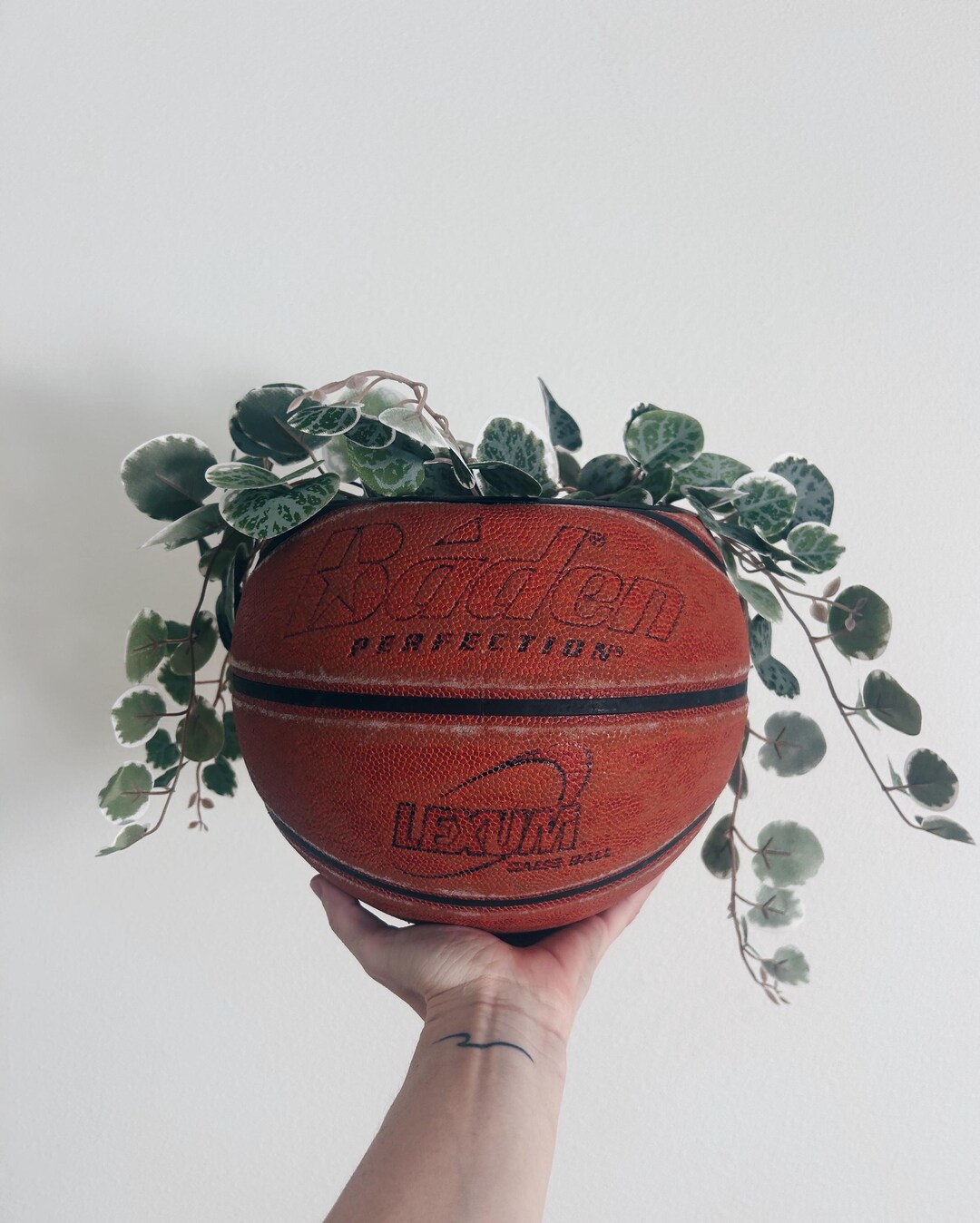 Basketball / Basketball Planter / Full Size Basketball / Basketball ...