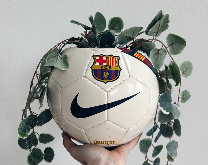 Soccer Ball Planter / Barcelona Soccer Ball / Nike Soccer Ball / Soccer ...