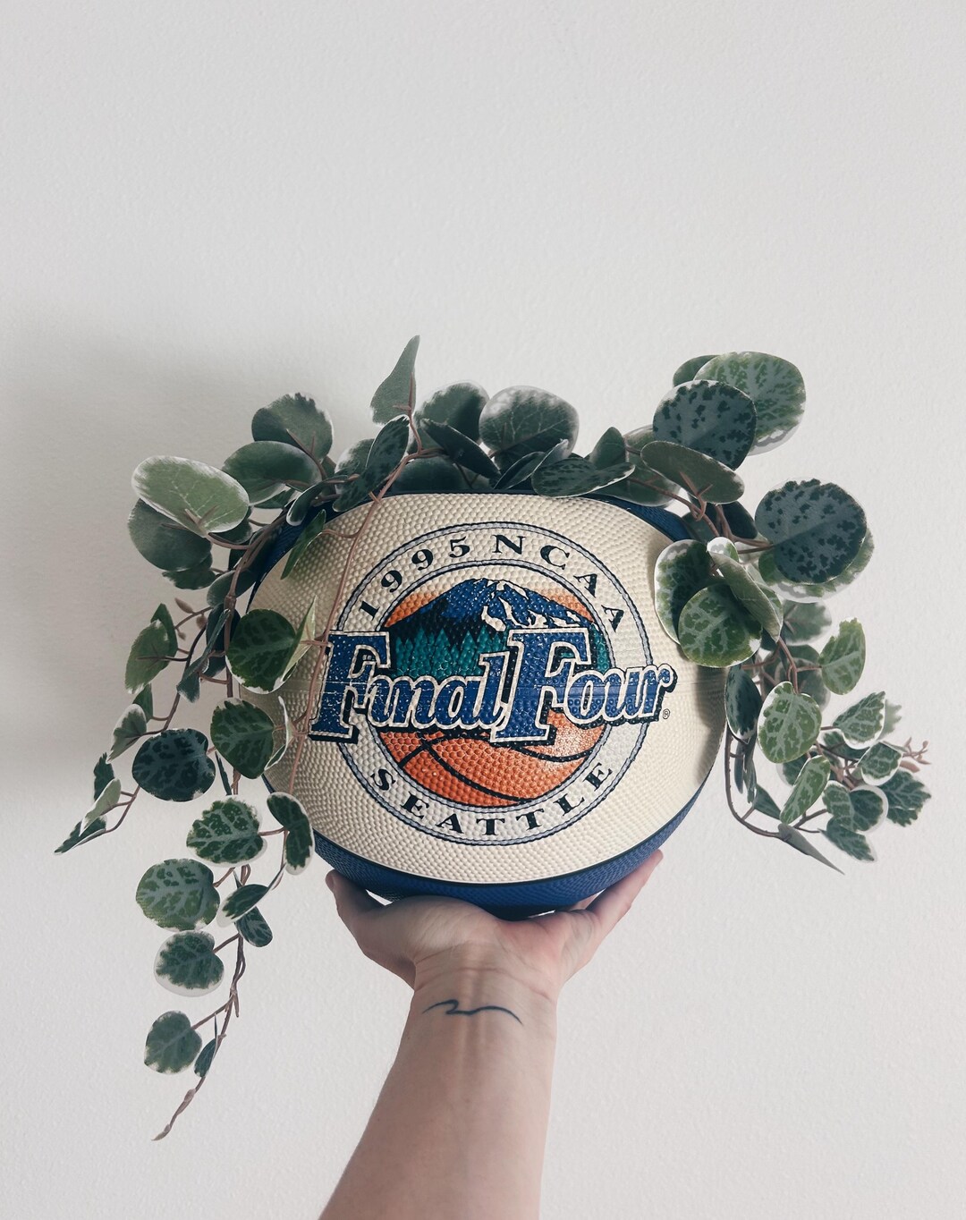 Final Four Basketball / Vintage Basketball / Basketball Planter ...
