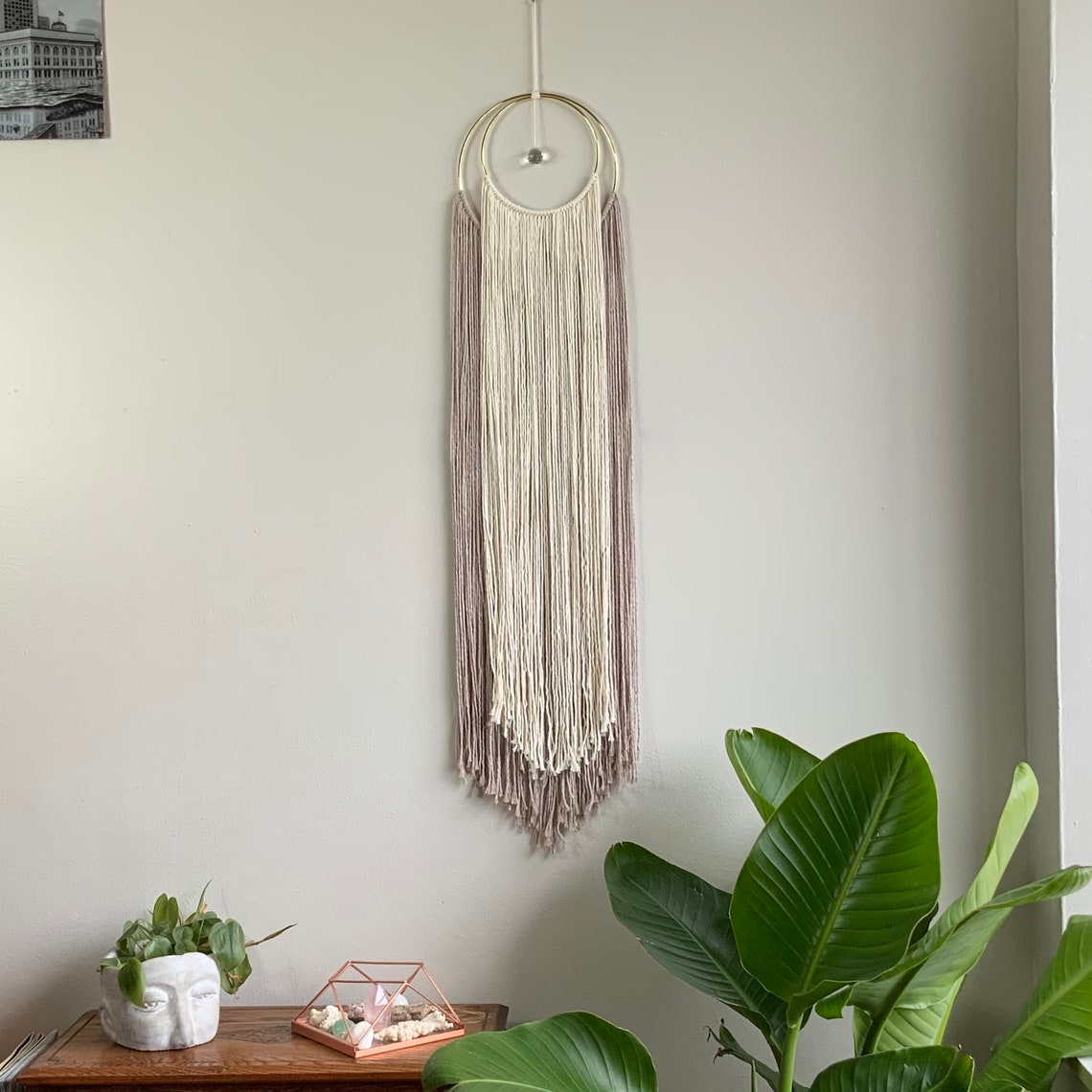 Sun Catcher Macrame Wall Hanging One To See in - Etsy France