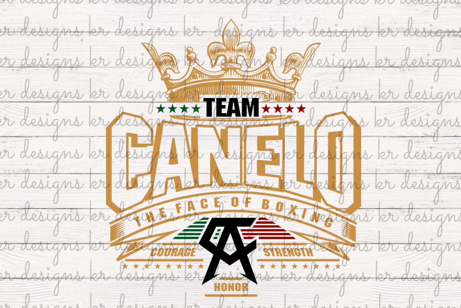 Canelo Alvarez Team Canelo PNG SVG | Etsy