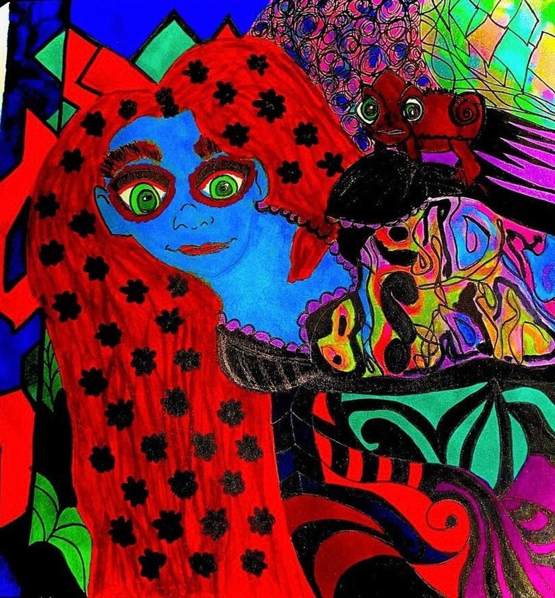 Mad Hatter X Corpse Bride X Rapunzel - Etsy