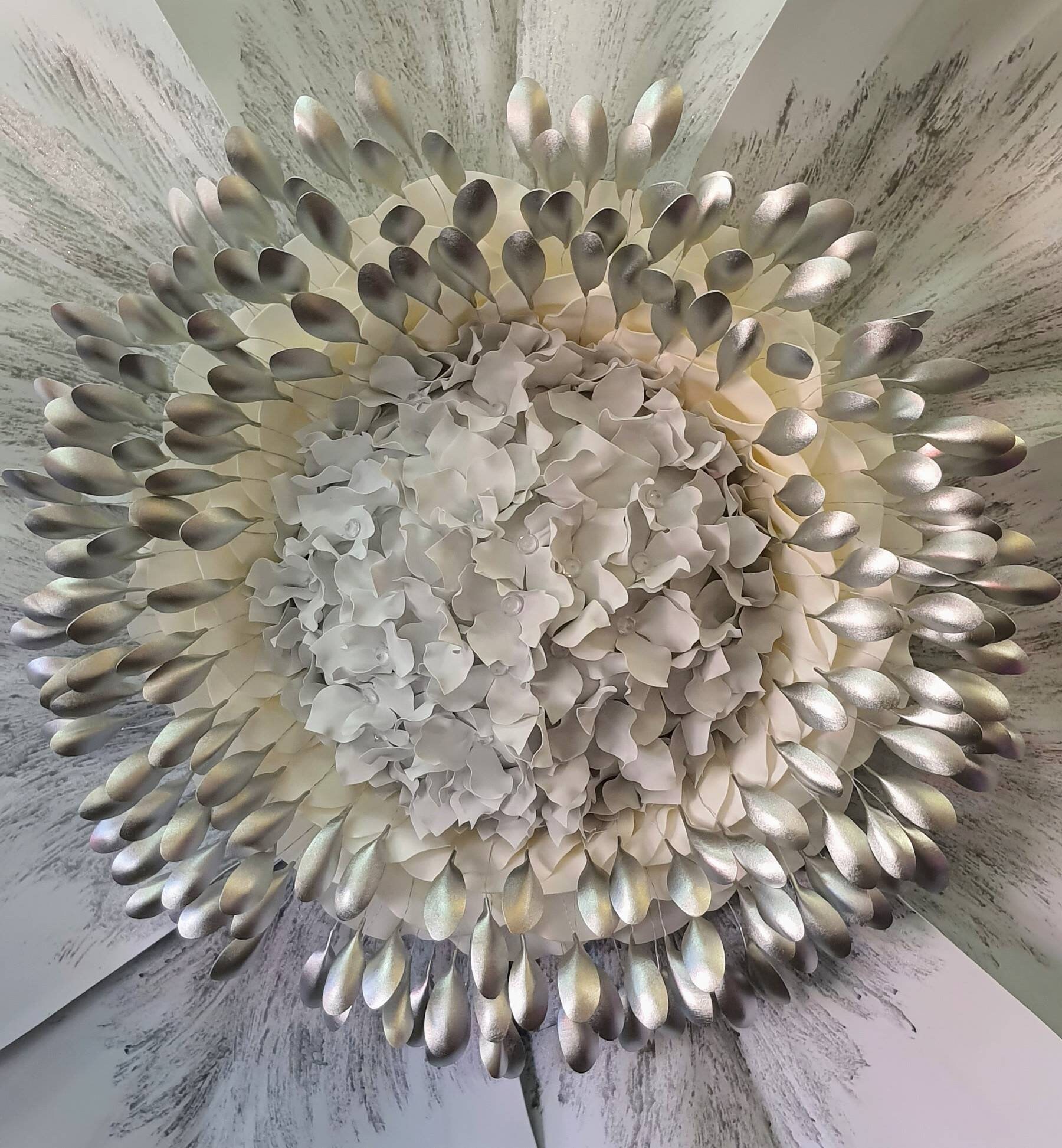 Giant Flower 2,5 Meters Diameter for Wedding,party Decor,interior Decor ...
