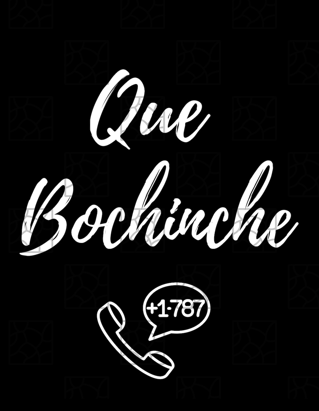 Que Bochinche Puerto Rico Saying PNG DTF Sublimation Boricua Humor La ...