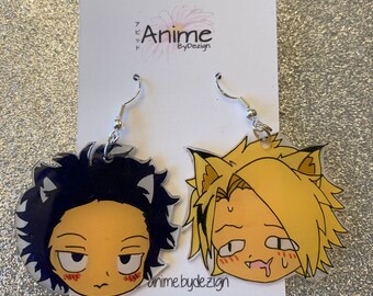 My Hero Academia Earrings - Etsy UK