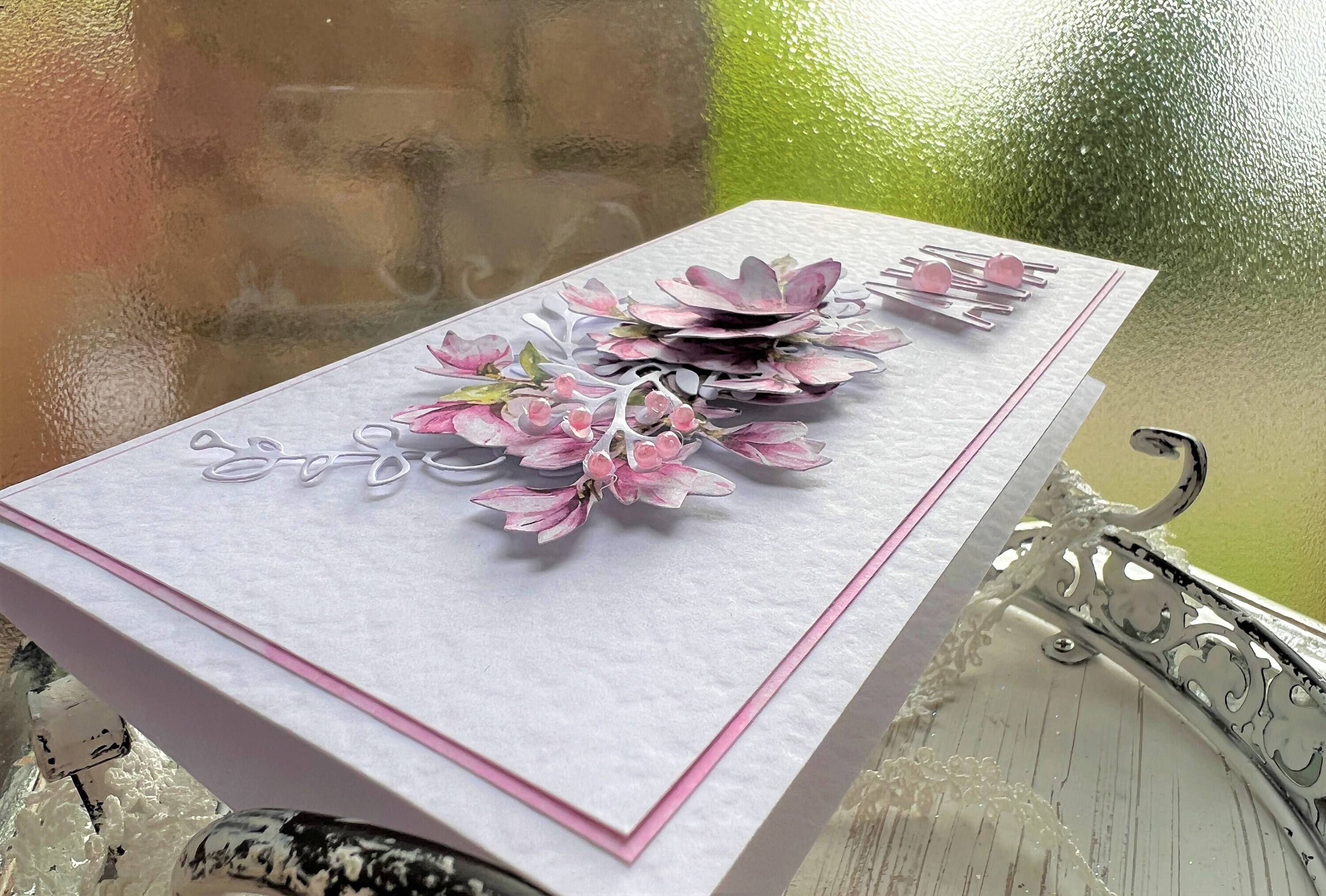 Luxurious Handmade Card 3D With a Beautiful Name,this Card Will Be a ...