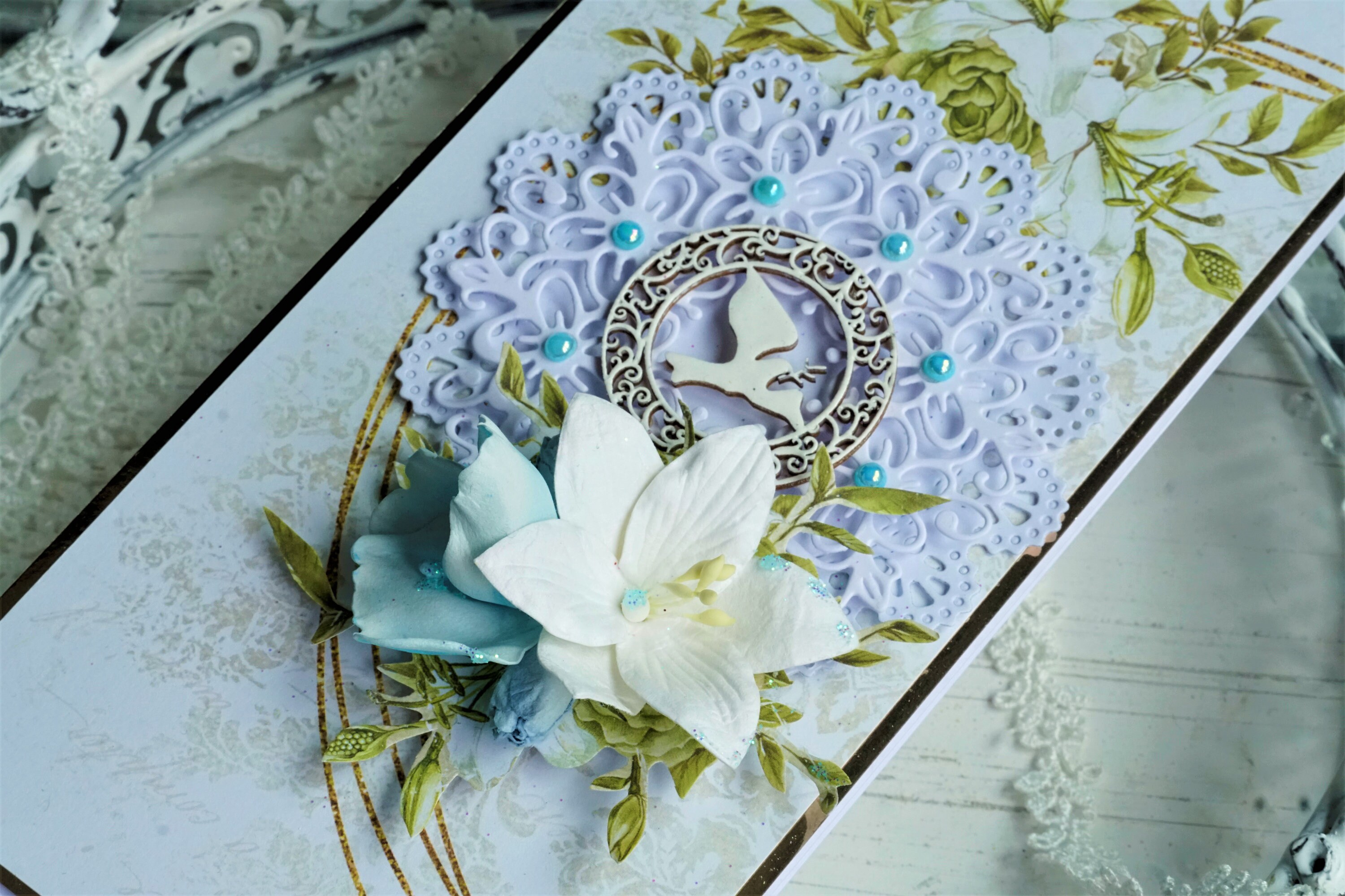 Handmade Luxury First Holy Communion Card Handmade Religious Card ...