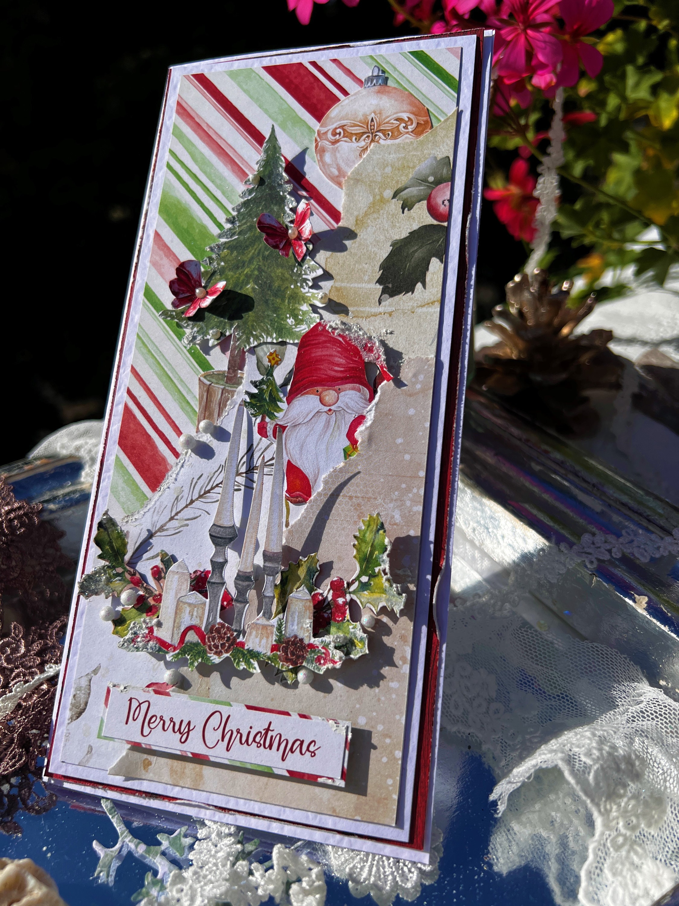 Special Christmas Card ,handmade Luxury Christmas Card, Wishing You A ...