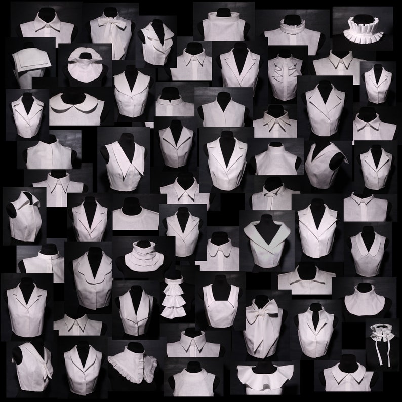 Collar Galore -your Resource for Drafting Collar Patterns, Instant ...