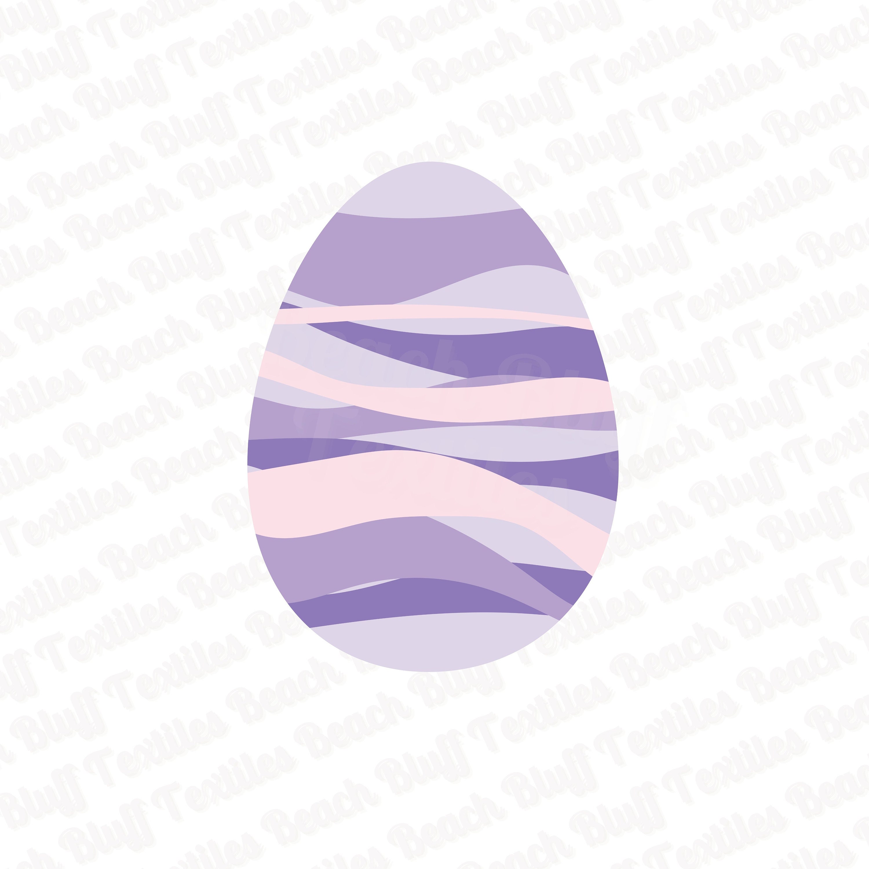Easter Egg Digital Download Png, Jpg, Svg, Pdf Purple Waves, Marble ...