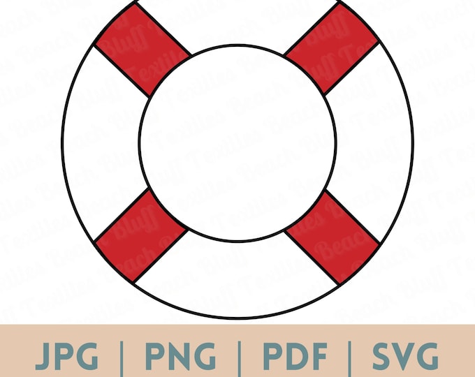 Watercolor Life Preserver Clipart, Set of Life Preserver, 10 High ...