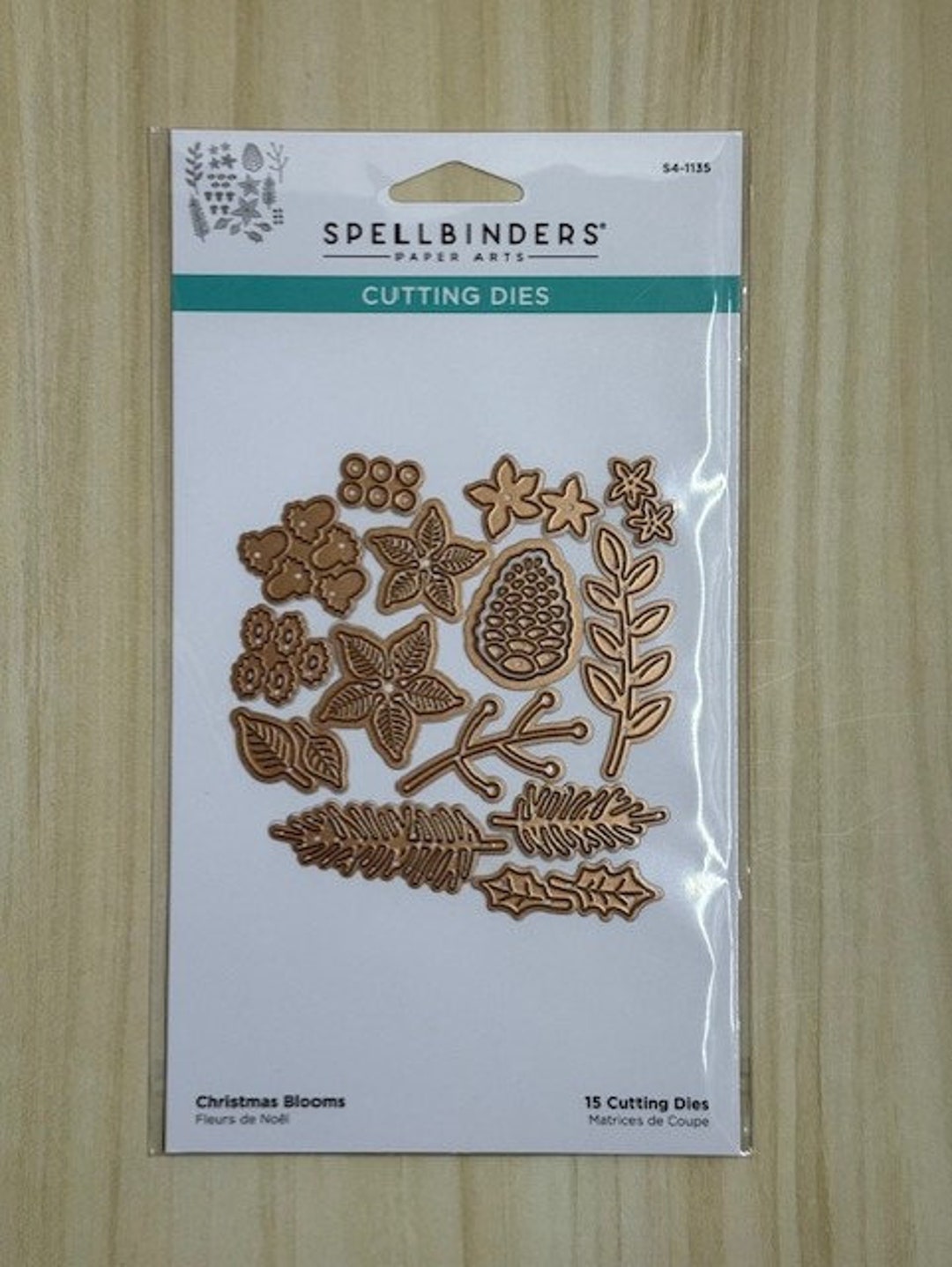 Spellbinders Christmas Blooms Cutting Dies 15 Pcs - Etsy