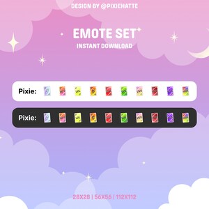Uno Cards Emote Set / Twitch Emote Set / Twitch / Streamer / Cute - Etsy