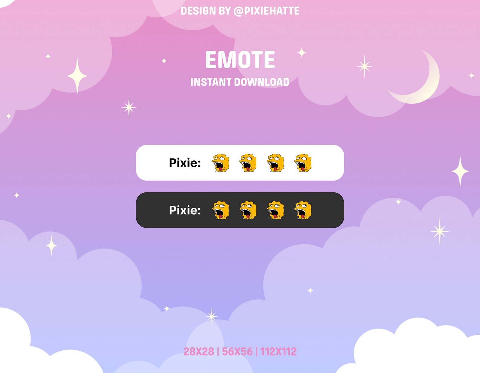 Lisa Simpson Drool Emote the Simpsons Emote Twitch Emote Twitch Meme - Etsy