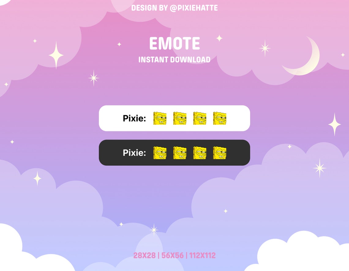 Bob Esponja Eheh Emote Bob Esponja / Emote / Twitch Emote / Twitch ...