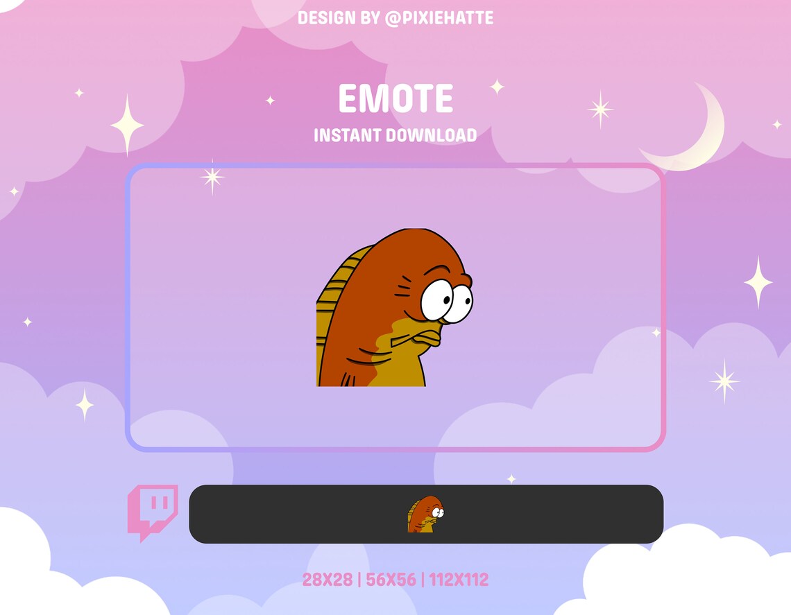 Spongebob Wat Emote | Emote | Twitch Emote | Twitch | Meme - Etsy