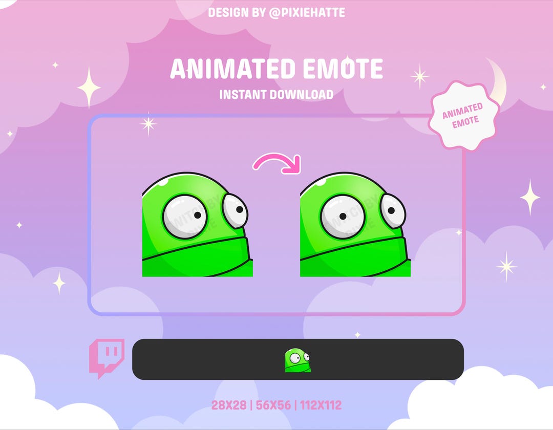 Animated REPO Emote (green) | R.E.P.O. Game | Twitch Emote | Animated ...
