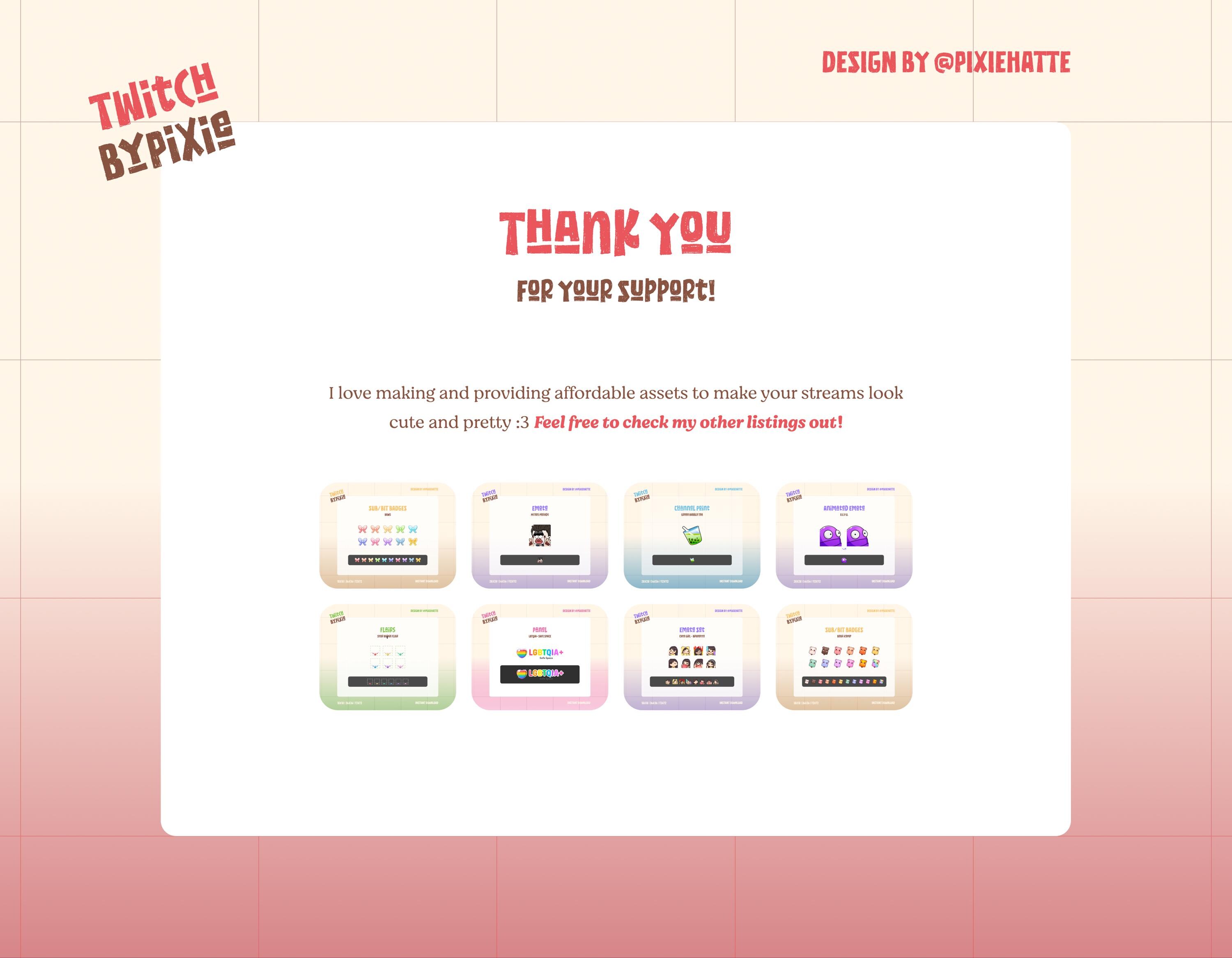 Clap Emote (black Nails - Pink Skin) | Cute Twitch Emote | for ...