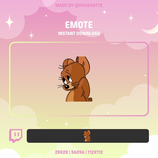 Twitch Emote Jerry - Etsy