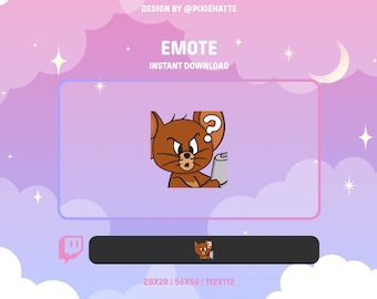 Tom Peeping Emote tom & Jerry Emote Twitch Emote Twitch Meme - Etsy