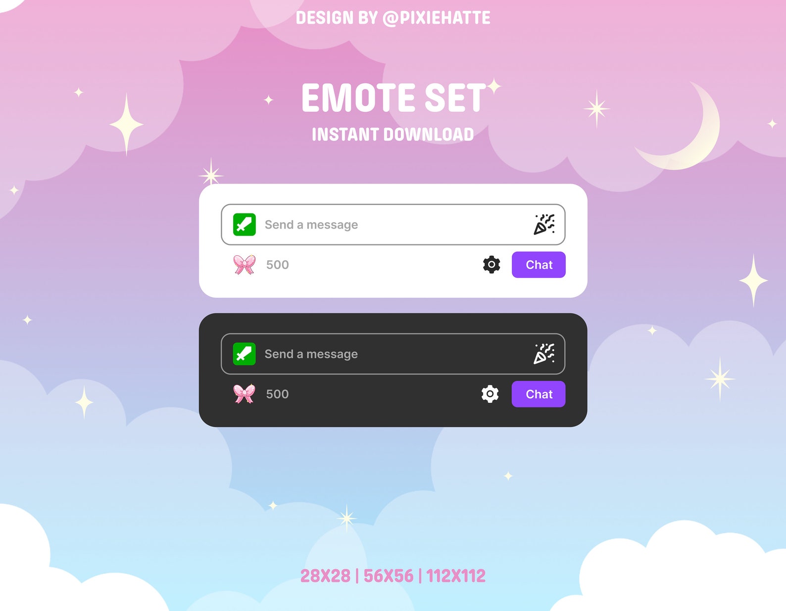 Pink Bow Channel Point | Twitch Channel Point | Twitch | Cute | Bows - Etsy