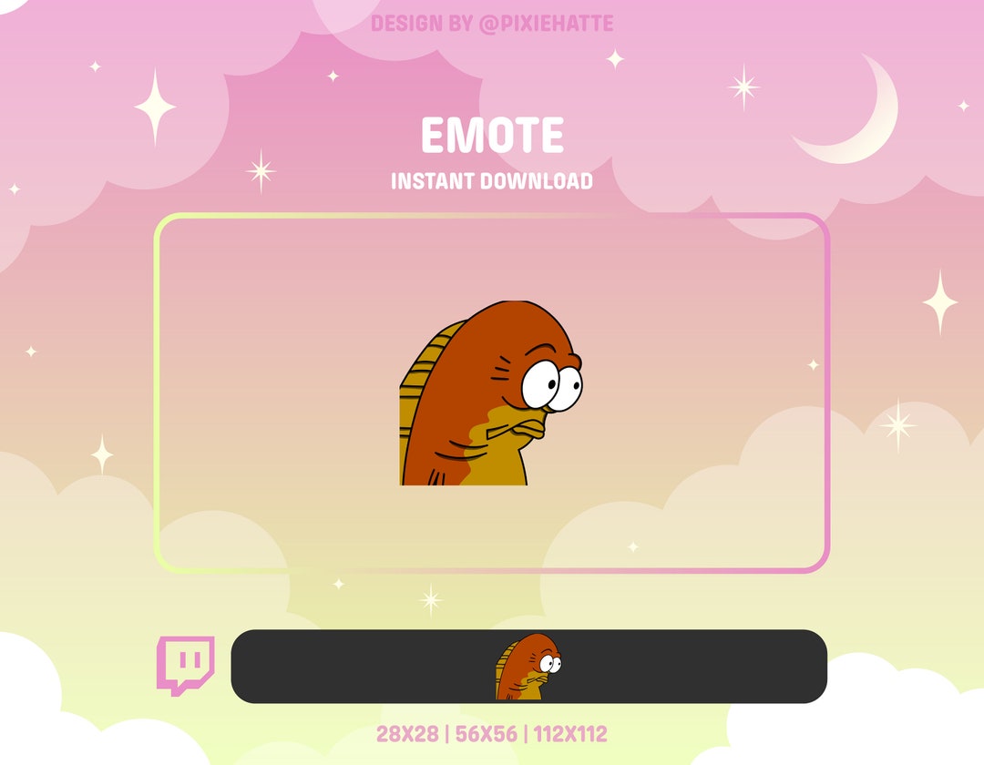 Spongebob Wat Emote Emote Twitch Emote Twitch Meme - Etsy