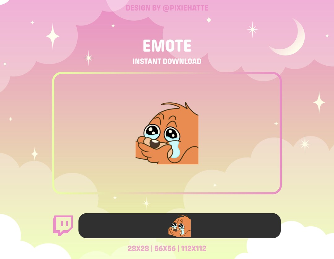 Tom & Jerry Crying Emote jerry Cute Emote Twitch Emote Twitch Meme ...