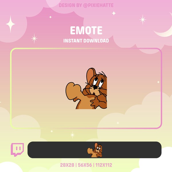 Jerry Emote - Etsy Canada