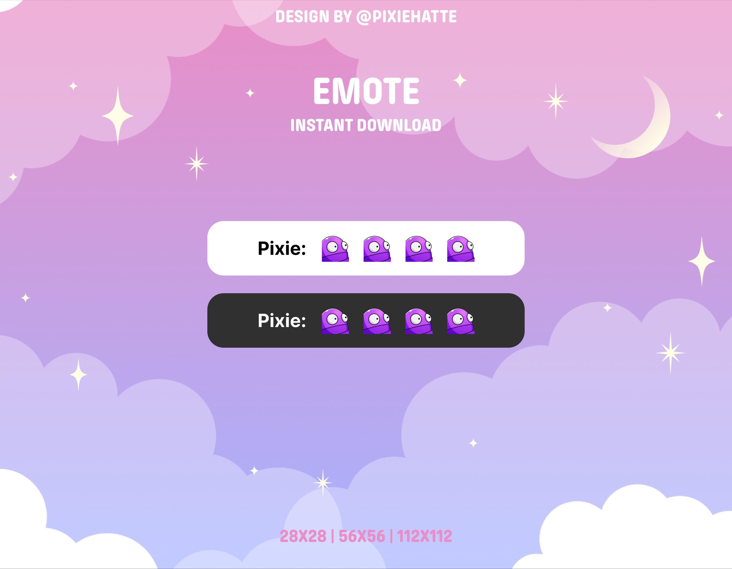Animated REPO Emote (purple) | R.E.P.O. Game | Twitch Emote | Animated ...