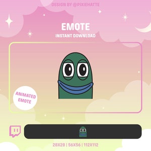 Spongebob Hmm Animated Emote (lifeguard) | Emote | Twitch Emote ...