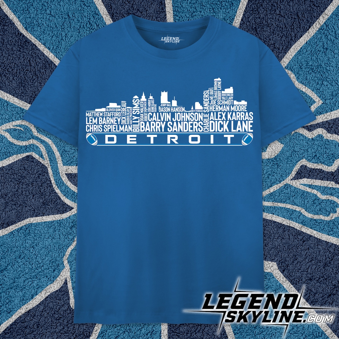 Detroit L Football Greatest of All Time Team Legends, Detroit City ...