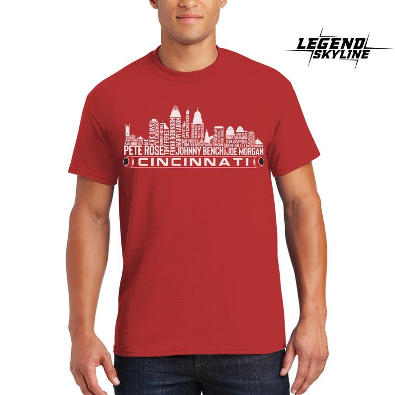 Cincinnati Baseball Greatest of All Time Team Legends, Cincinnati City ...