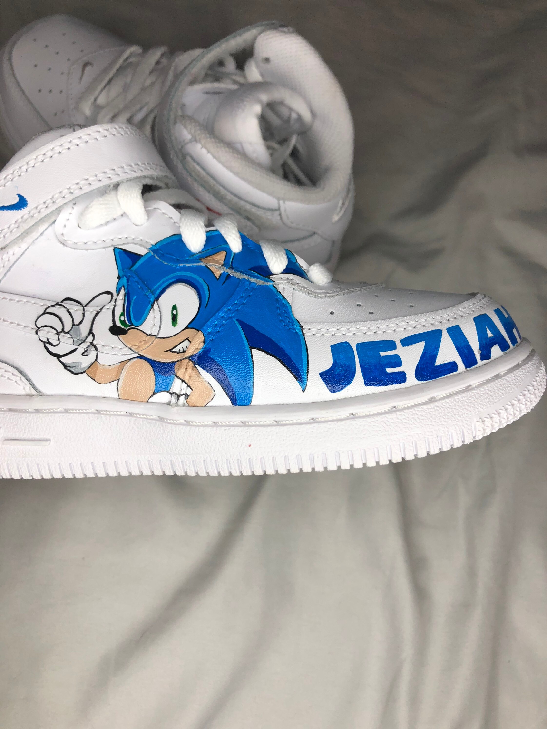 Sonic & Knuckles Shoes! - Etsy
