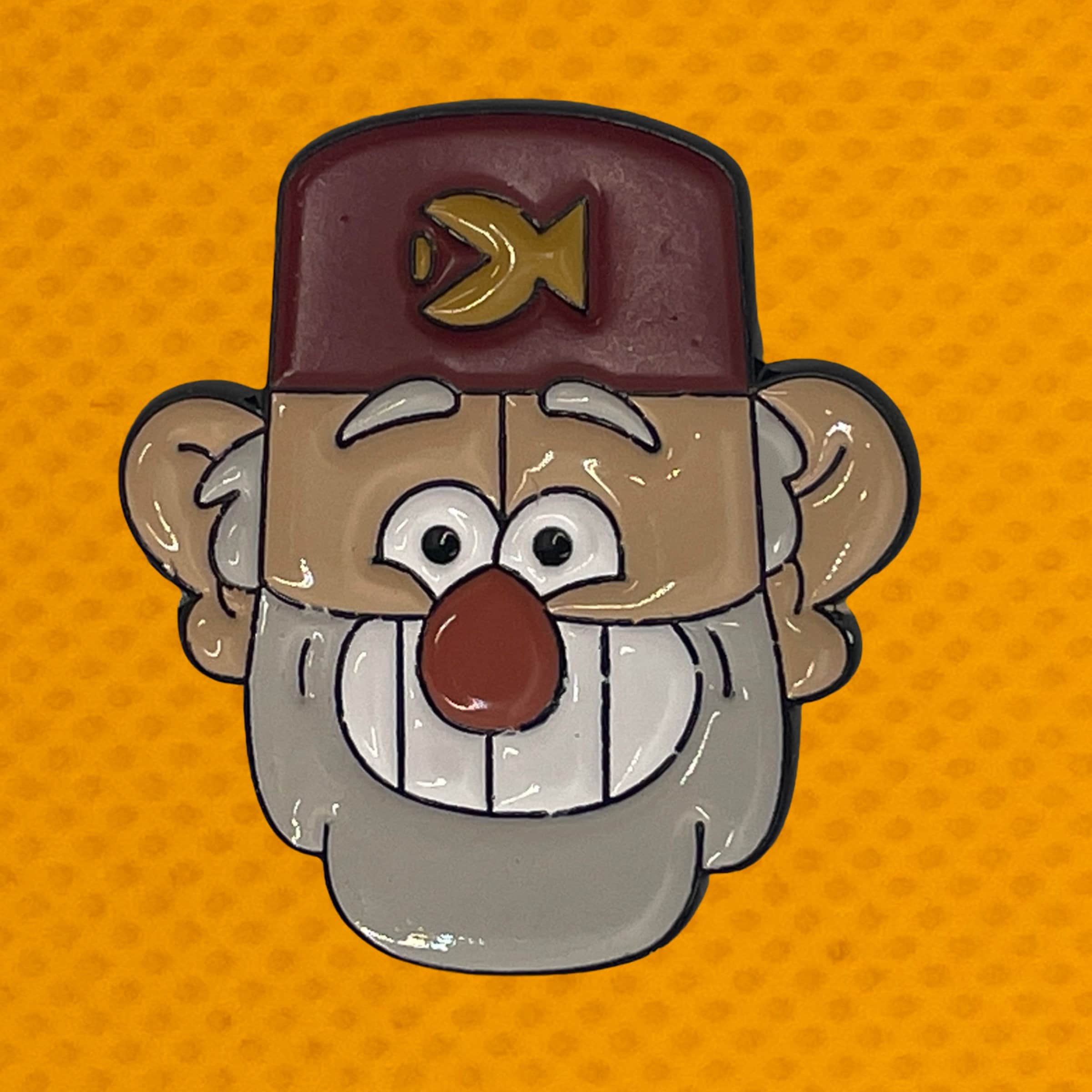 Grunkle Stan Gravity Falls Pin - Etsy