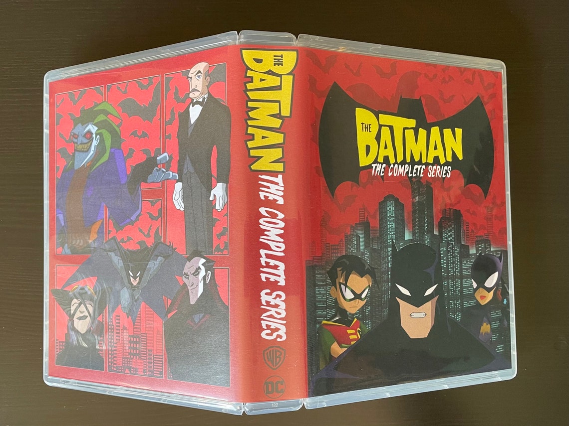 The Batman Complete Series 2004 Custom DVD Cover Art | Etsy