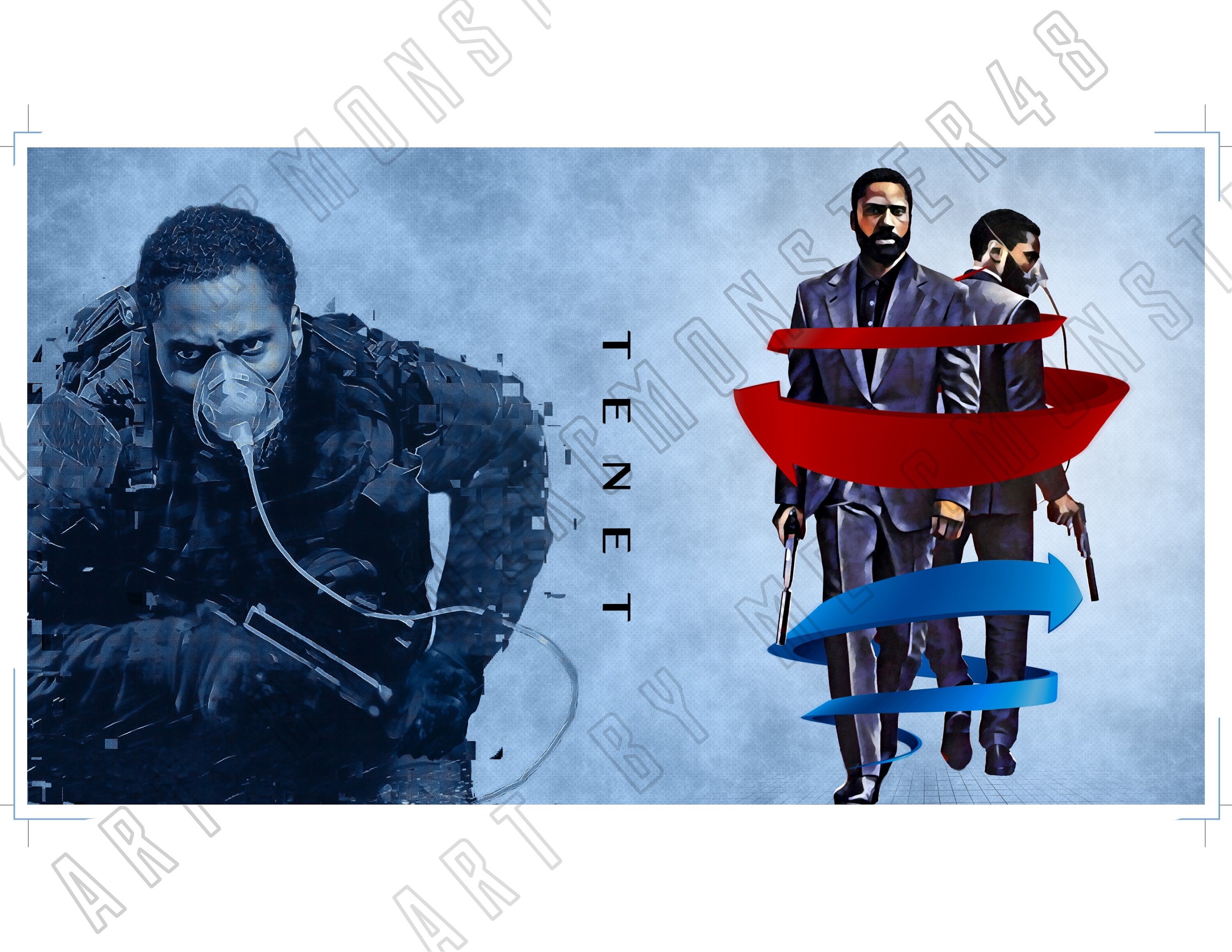 Art & Collectibles DOWNLOAD Tenet Custom Blu Ray Cover Art Music ...