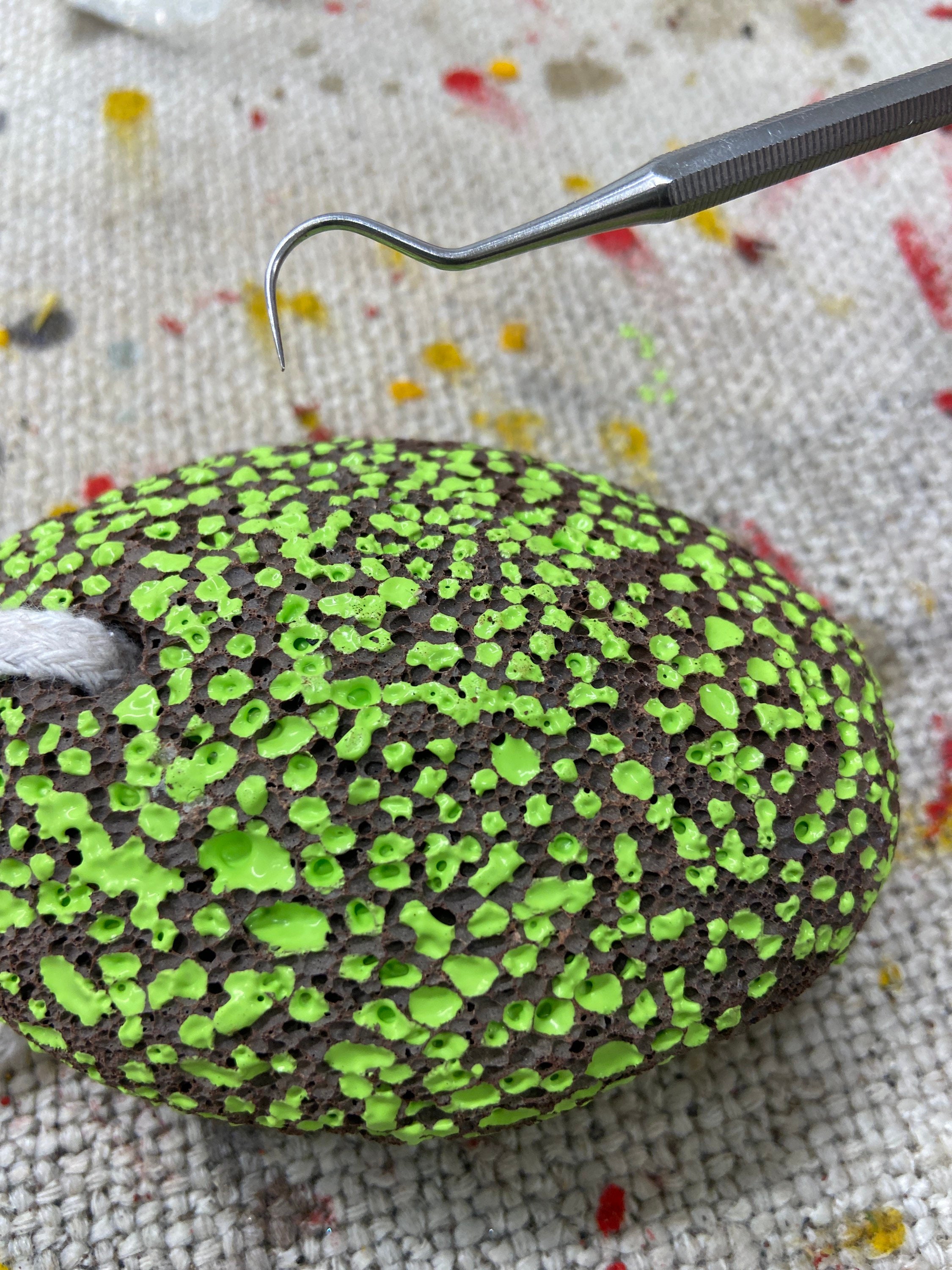 Picking Stones PICK ONLY Pumice Picking Tool Metal Pick - Etsy