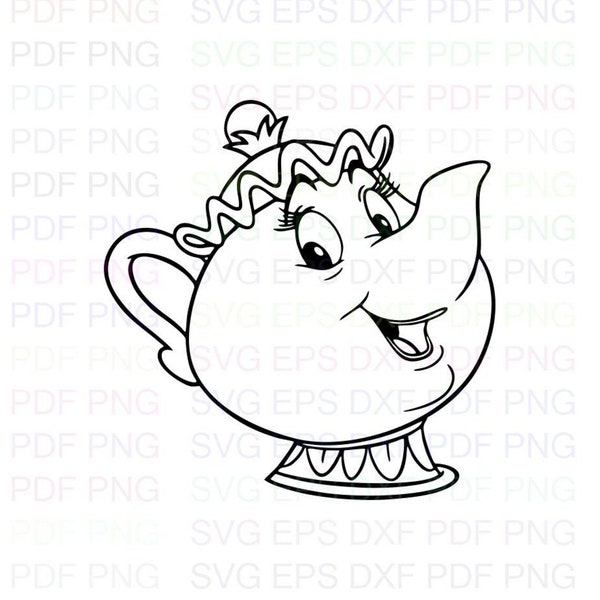 Mrs Potts - Etsy